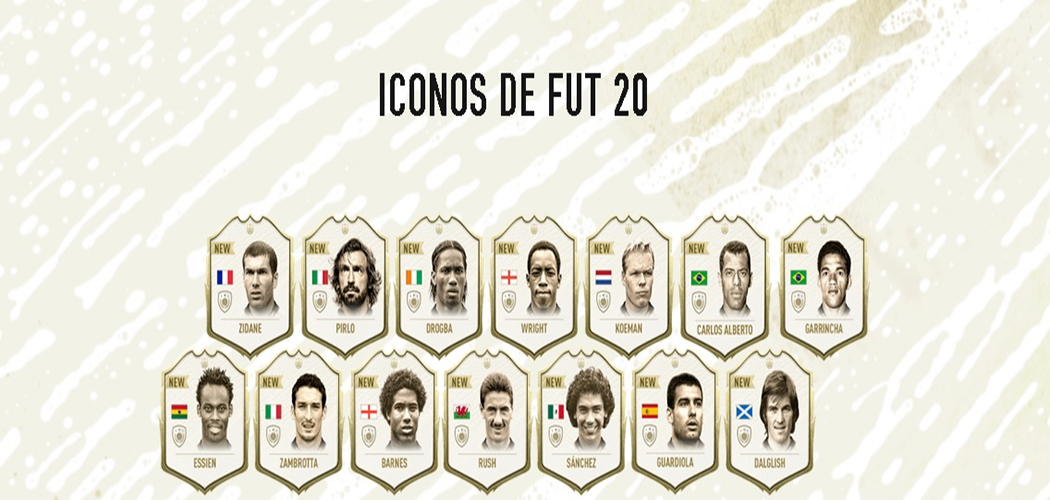 Descubre los nuevos iconos del Fifa 20